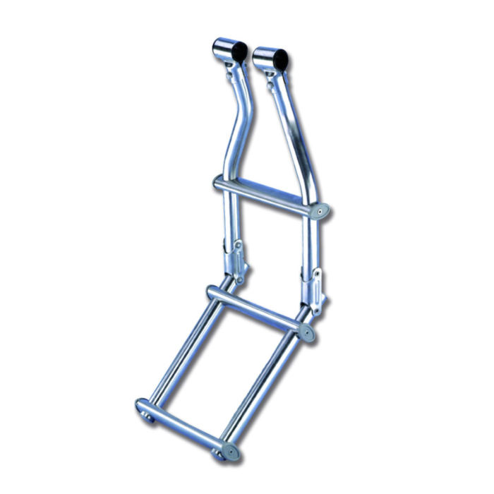 Ladder 3-steps inox for platform 428812